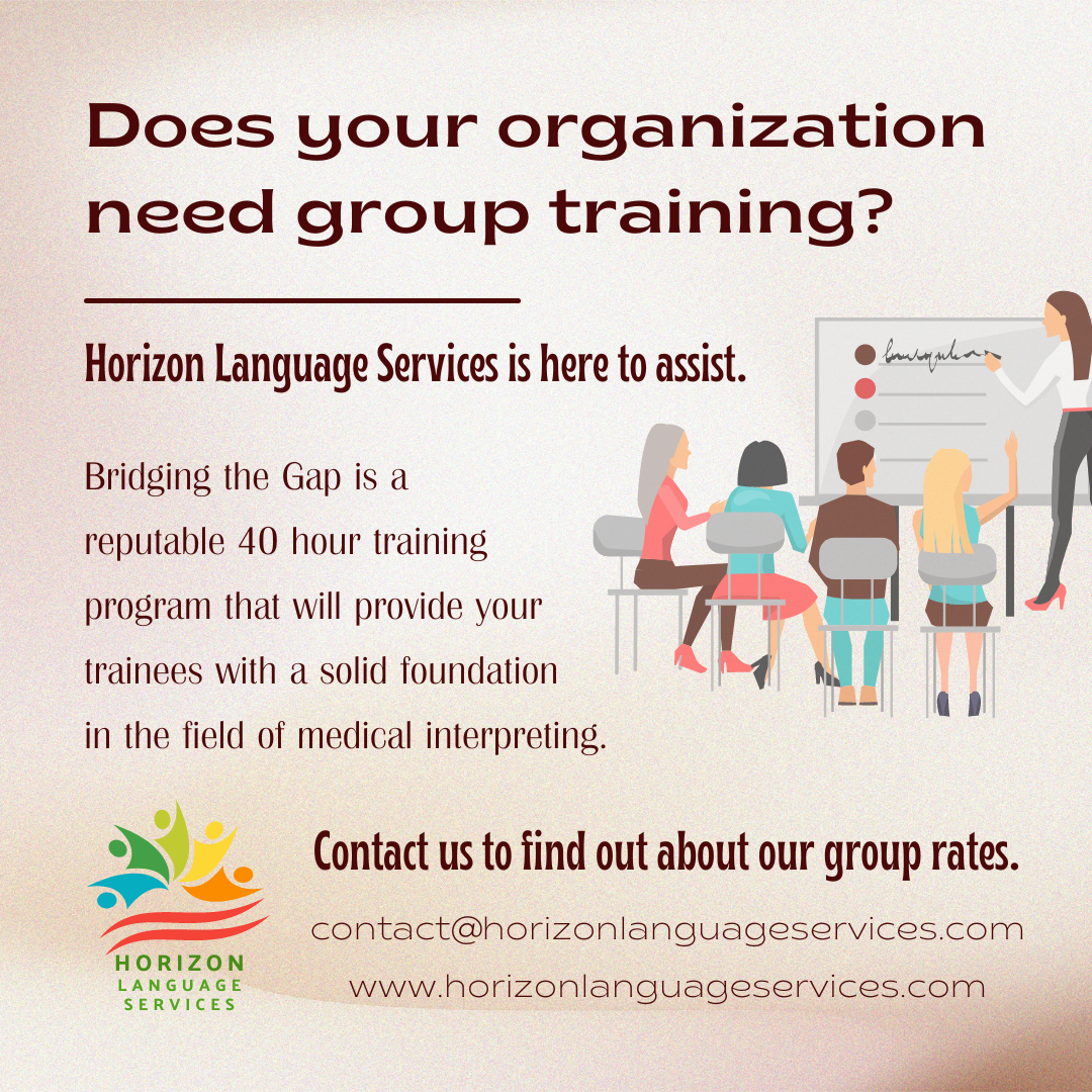 Training – Horizon Language Services